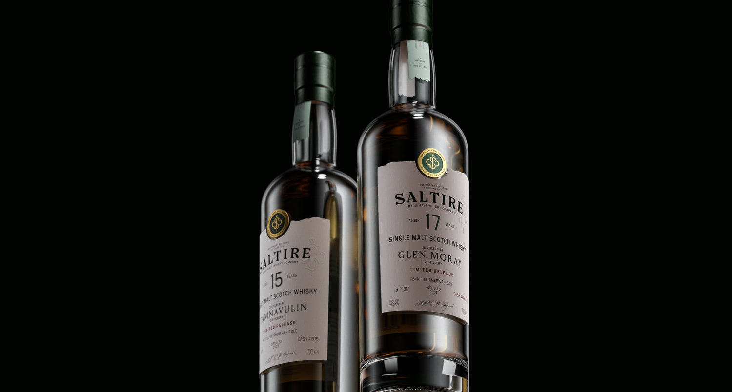 An exclusive collection of the finest single malts – Saltire Rare Malt